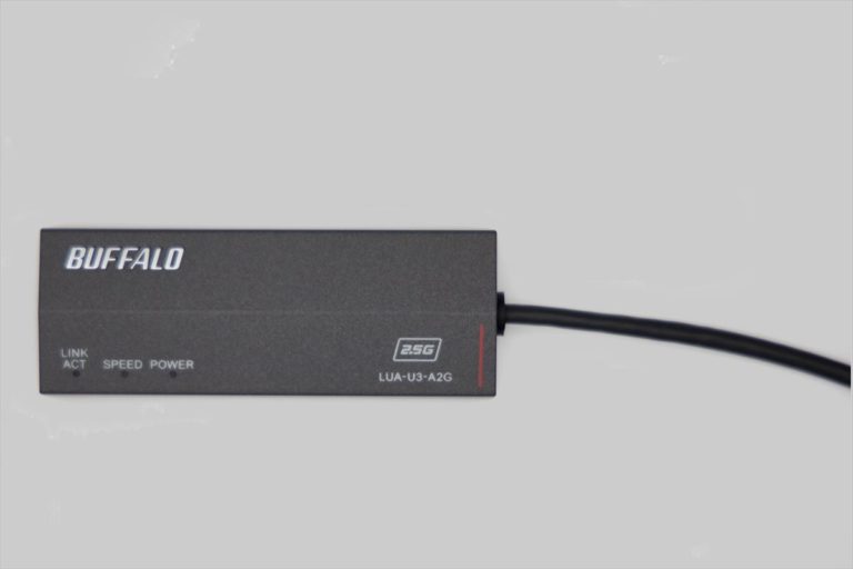 安定・高速 LUA-U3-A2G 2.5Gbps対応 有線LANアダプター | ビジネスマンのためのパソコン購入ナビ