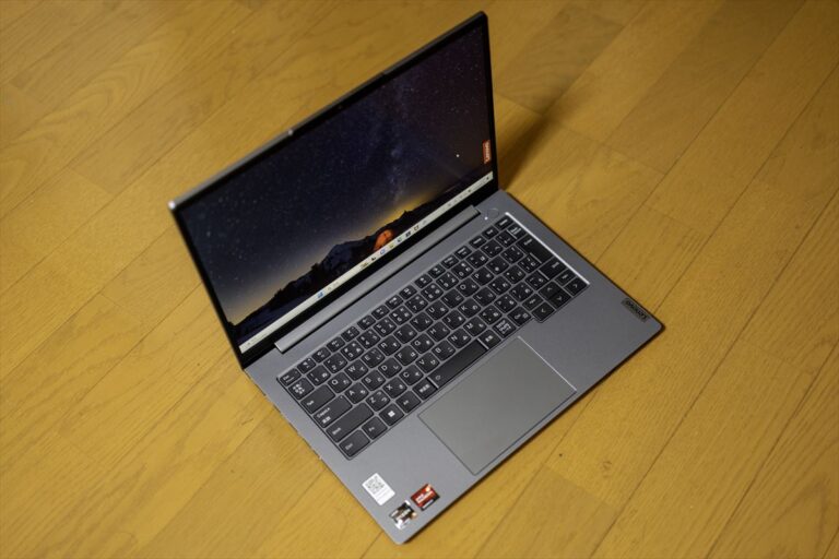 ThinkBook 14 Gen 6 (AMD) 実機レビュー | ビジネスマンのためのパソコン購入ナビ