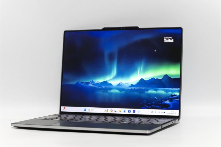 NPU搭載 ThinkBook 13x Gen4 実機レビュー | ビジネスマンのためのパソコン購入ナビ