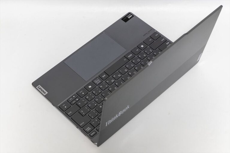 NPU搭載 ThinkBook 13x Gen4 実機レビュー | ビジネスマンのためのパソコン購入ナビ